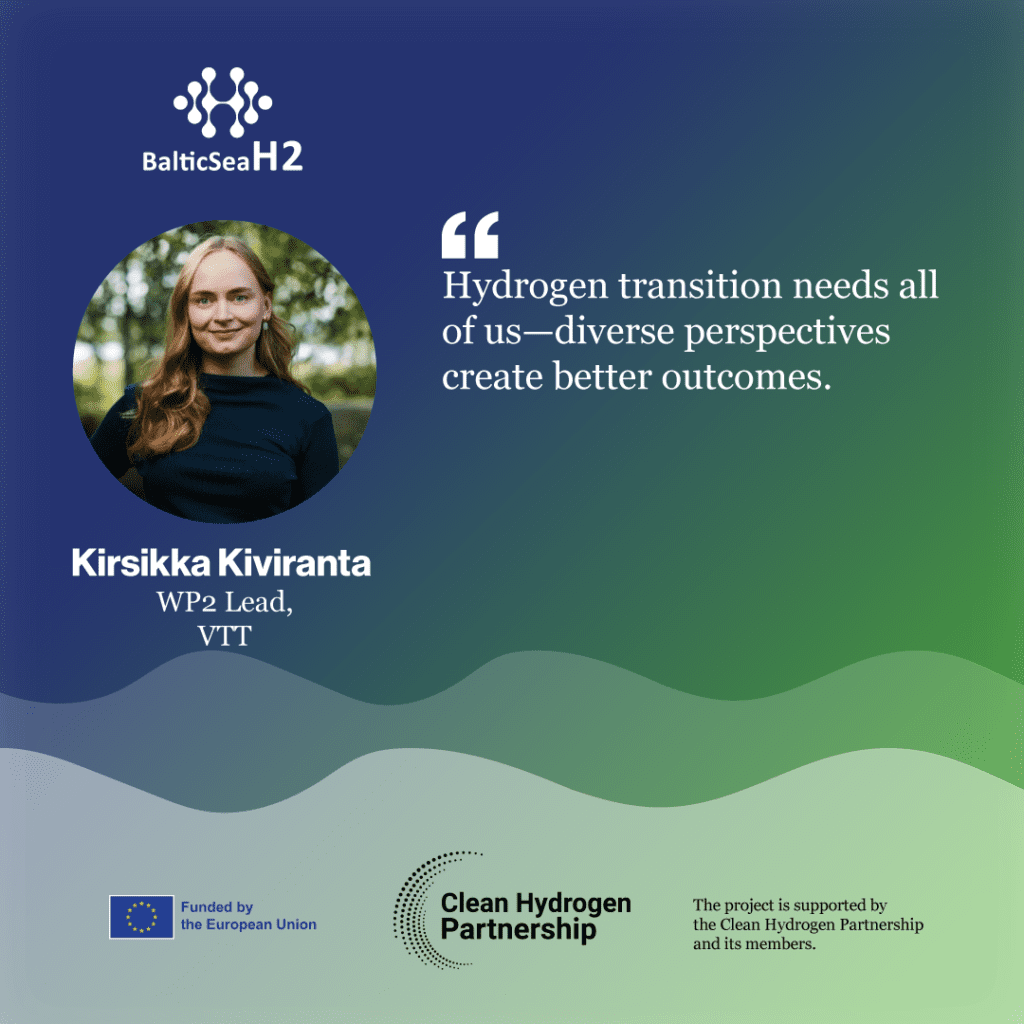 Kirsikka Kiviranta – Stakeholder engagement in BalticSeaH2 - BalticSeaH2
